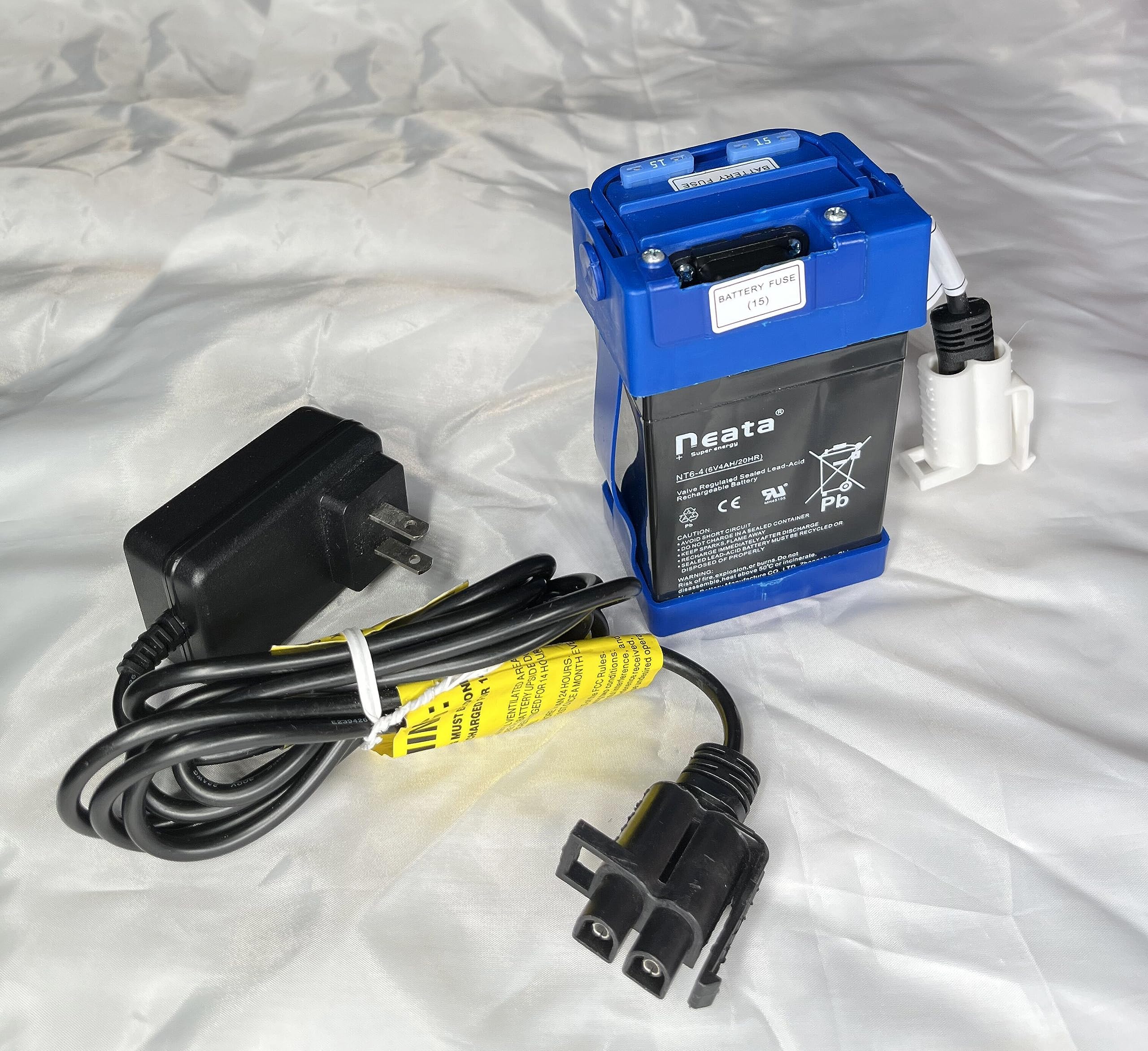 Amazon.com: 6 Volt Battery and Charger Compatibal with for Motion ...