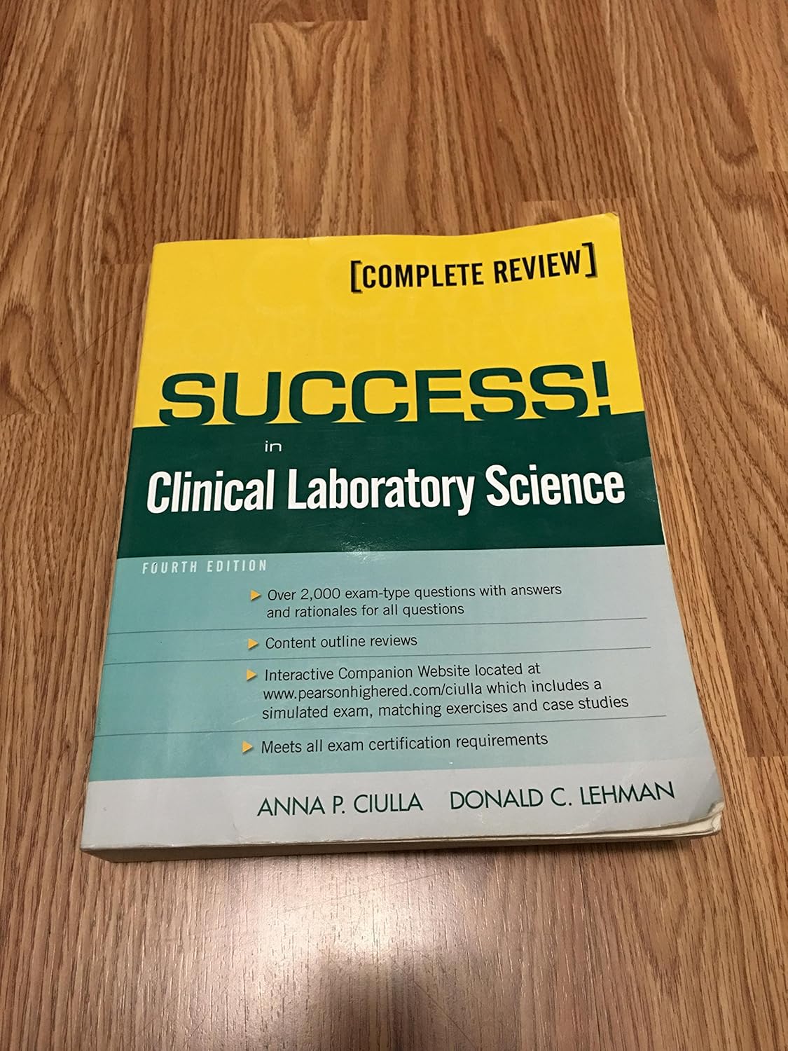 SUCCESS! in Clinical Laboratory Science: 9780135126486: Medicine ...