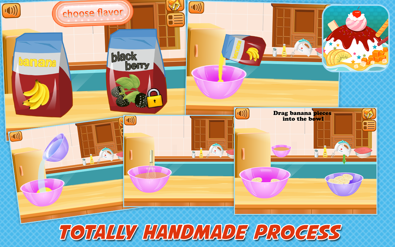 Ice Cream Maker - Kids Games - App on Amazon Appstore