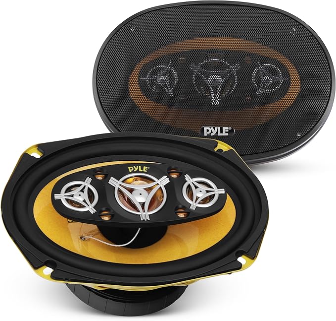 Amazon.com: Pyle Car Eight Way Speaker System - Pro 6 x 9 Inch 500W 4 ...