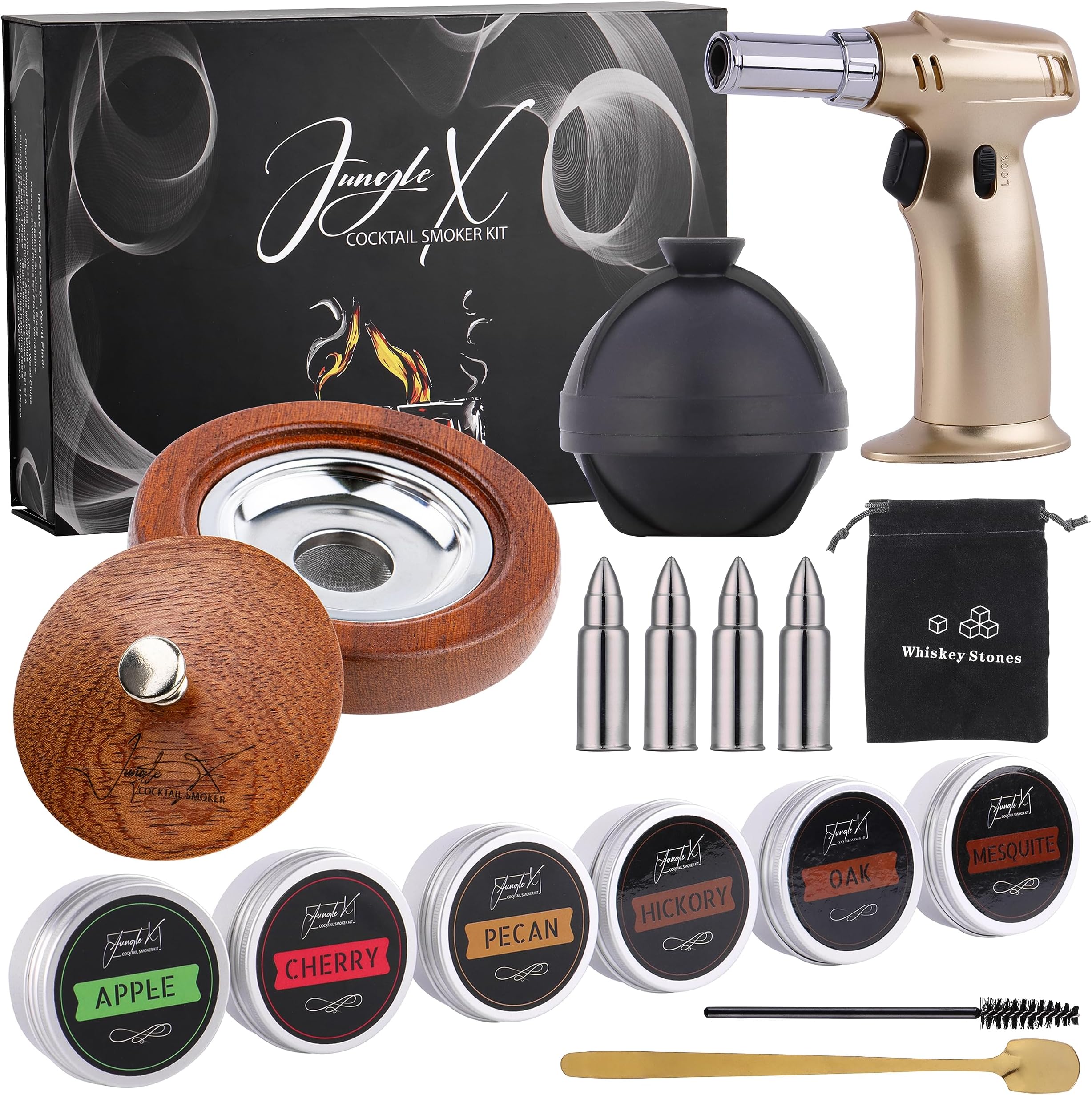 Amazon.com: Cocktail Smoker Kit with Torch - Whiskey & Bourbon Smoker ...