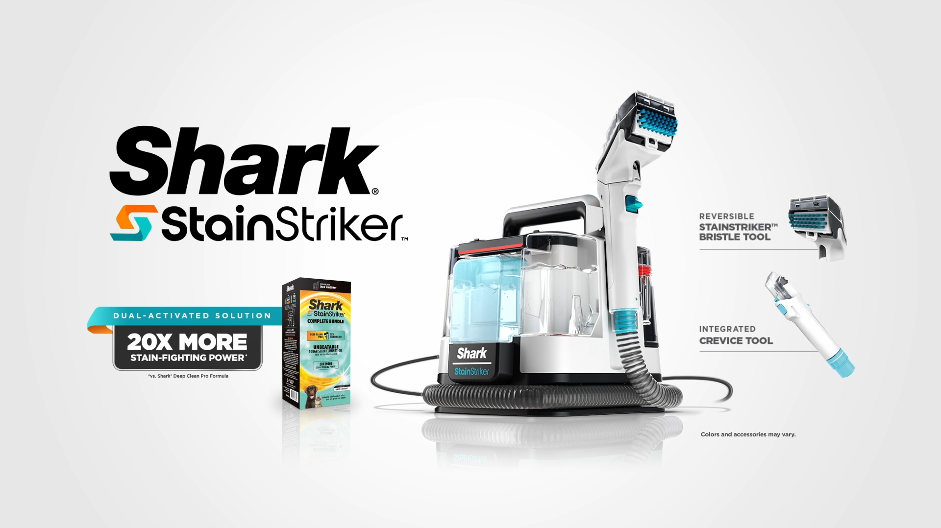 Watch Shark PX201 StainStriker Portable Carpet & Upholstery Cleaner on ...