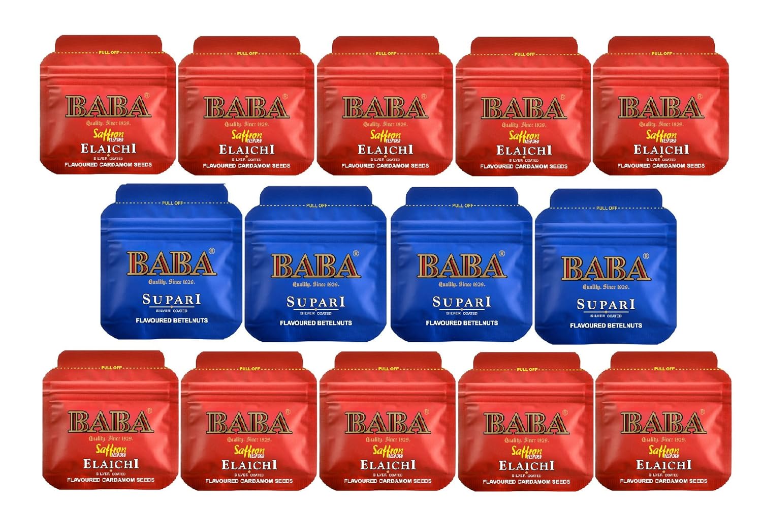 Baba Supari & Elaichi Zipper Pouch Special Combo : Amazon.in: Grocery ...