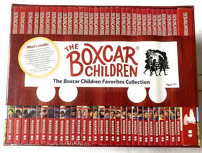 The Boxcar Children Favorites 30 Books Boxed Collection with Activity ...