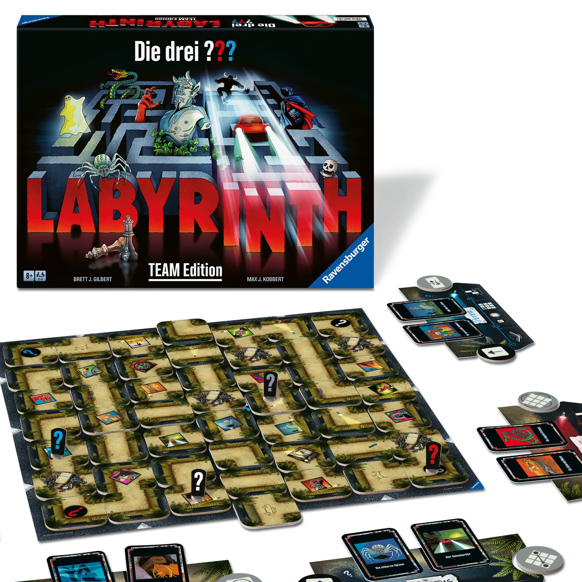 Ravensburger 22685 - Die DREI ??? Labyrinth - Team Edition - Die ...
