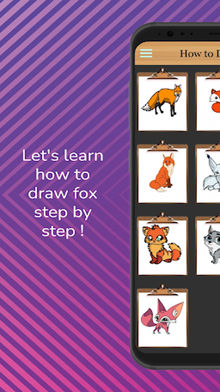 How to Draw Fox Easy - App on the Amazon Appstore