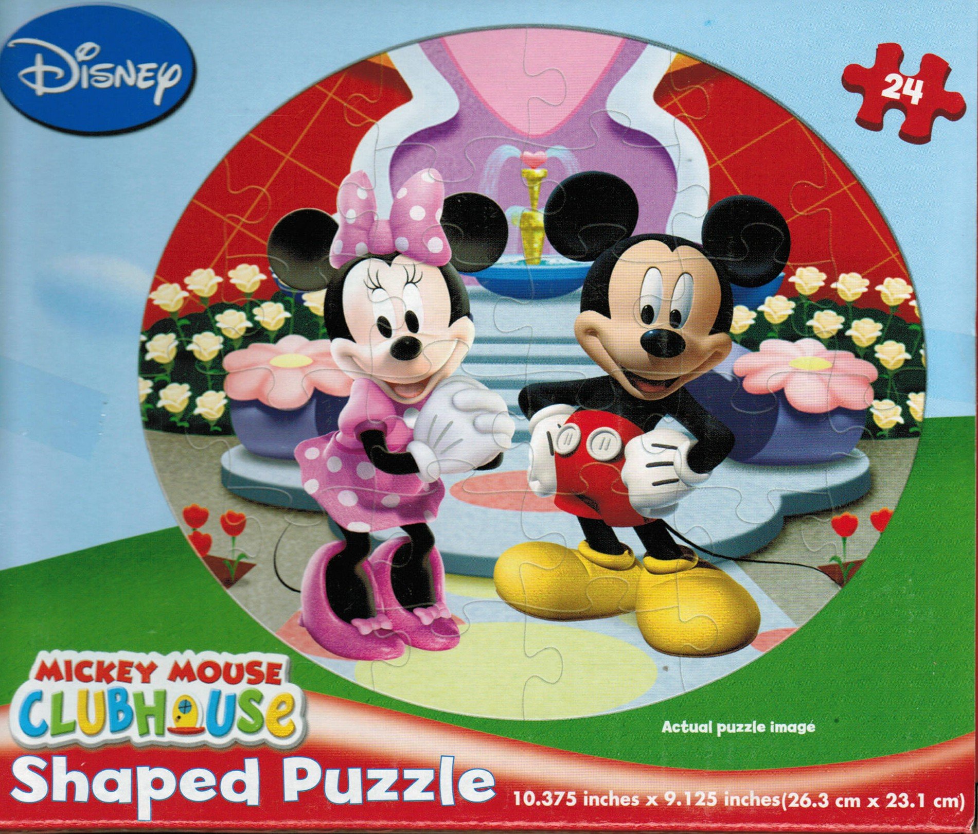 Buy Disney's Mickey Mouse Clubhouse 24 Piece Shaped Jigsaw Puzzle ...