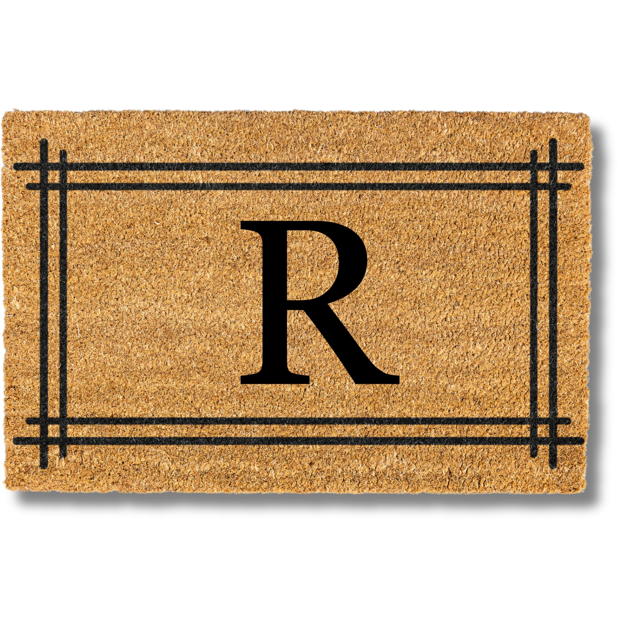 Amazon.com: Personalized Doormat Monogrammed - Vinyl Backing - Durable ...