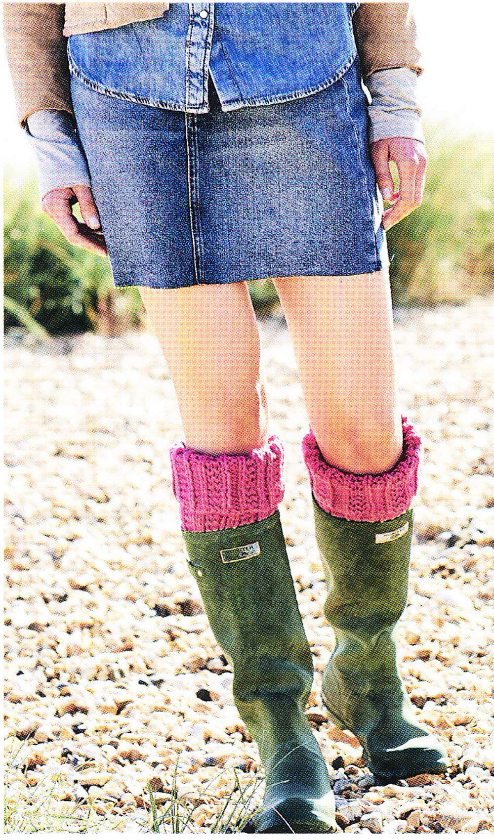Boot Toppers Knitting Pattern