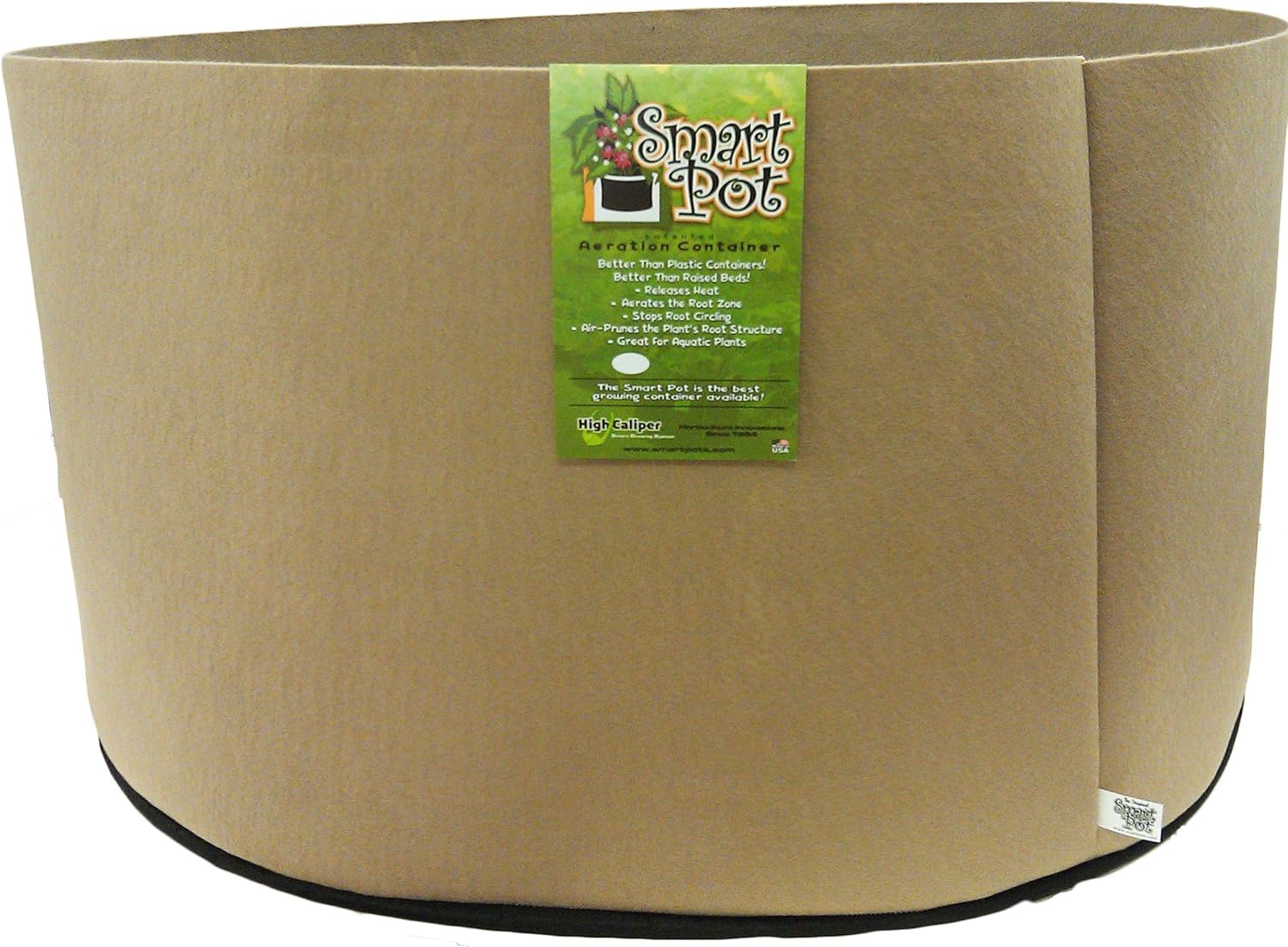 Amazon.com : Smart Pots 200-Gallon Smart Pot Soft-Sided Container, Tan ...