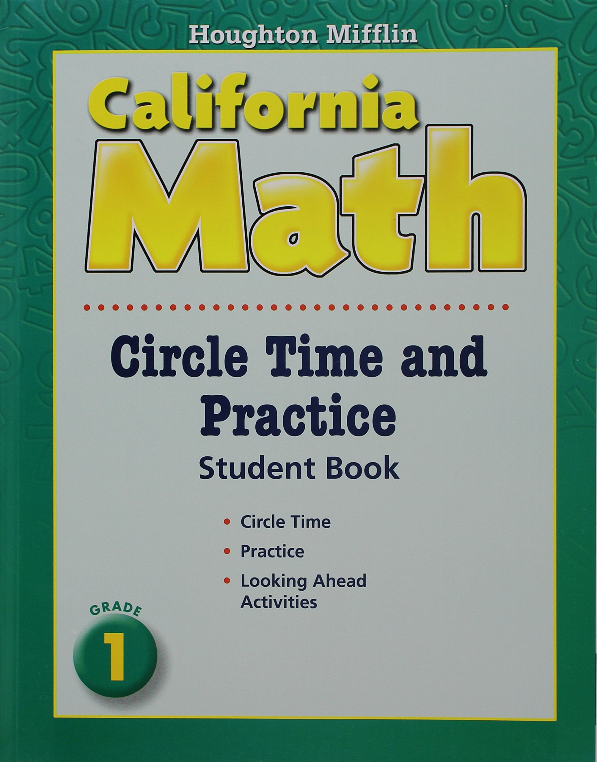 Mathmatics, Circle Time and Practice Book Level 1: Houghton Mifflin Mathmatics California (Hmm ...