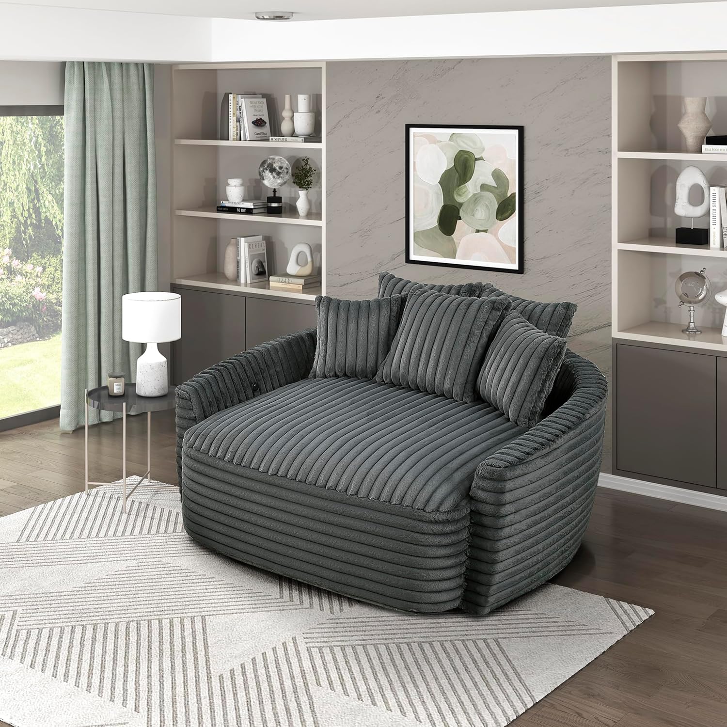 Amazon.com: Lexicon 65.5 Inch Chaise Lounge Indoor, Oversized Chaise ...