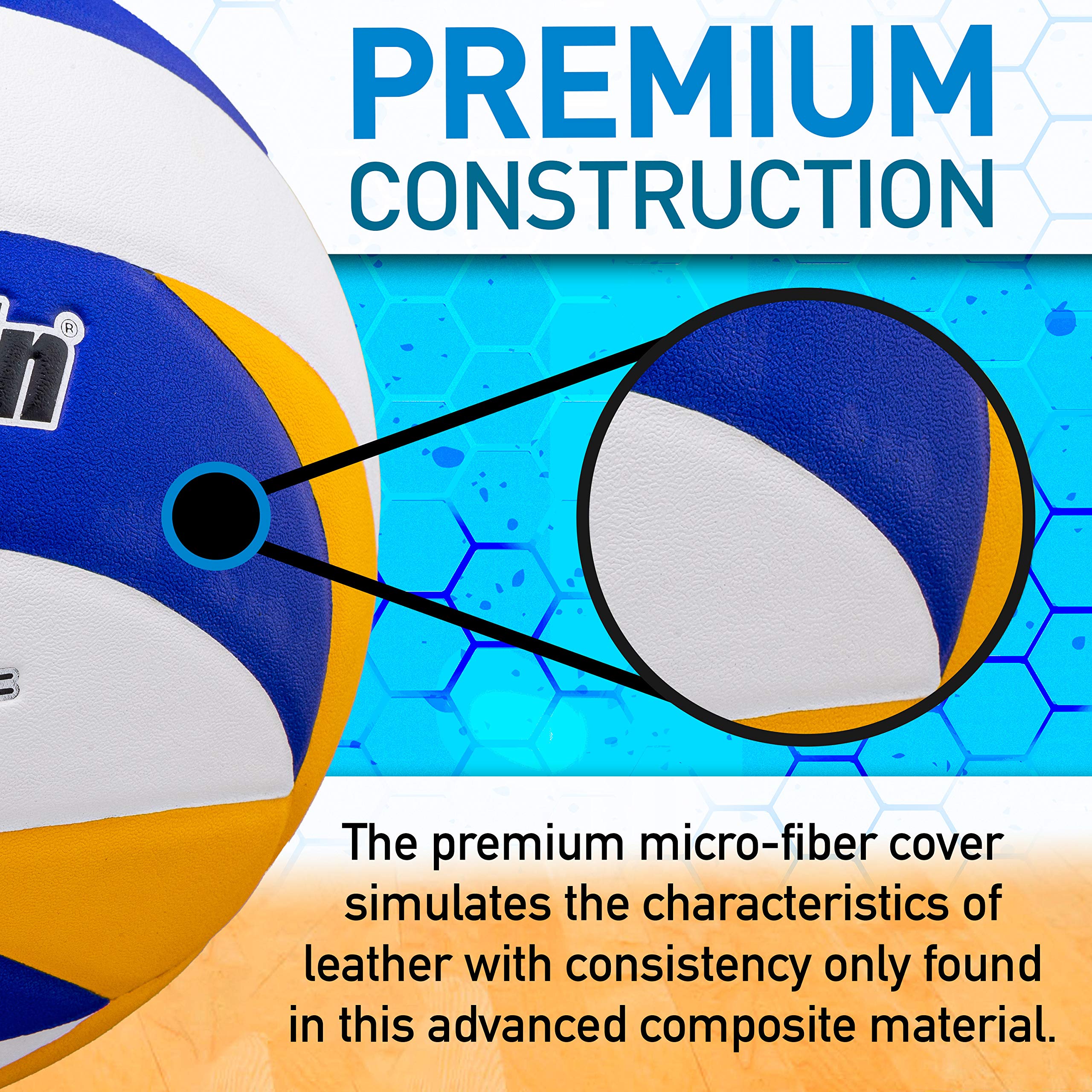 Snapklik.com : 9000 Indoor Volleyball - Official Size And Weight ...