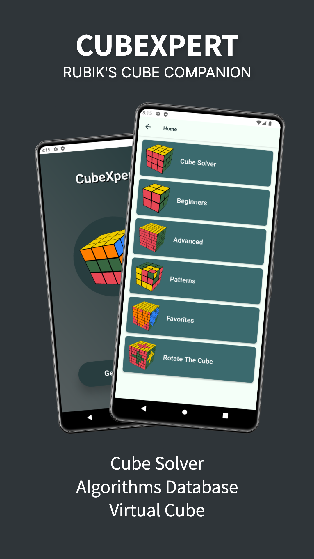 CubeXpert Rubiks Cube Solver - App on Amazon Appstore