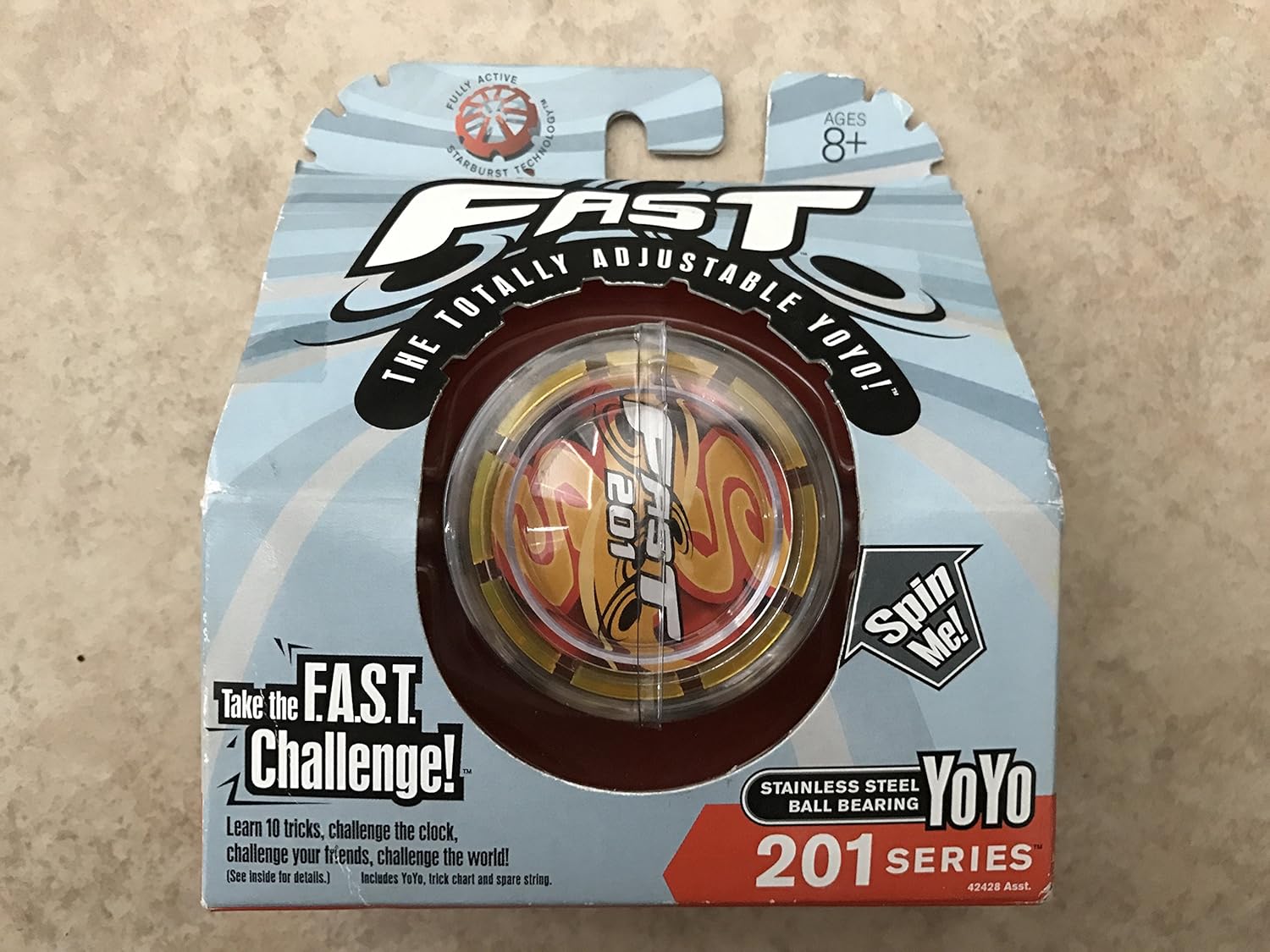 Amazon.com: Hasbro F.A.S.T. Stainless Steel Ball Bearing YoYo: 201 ...