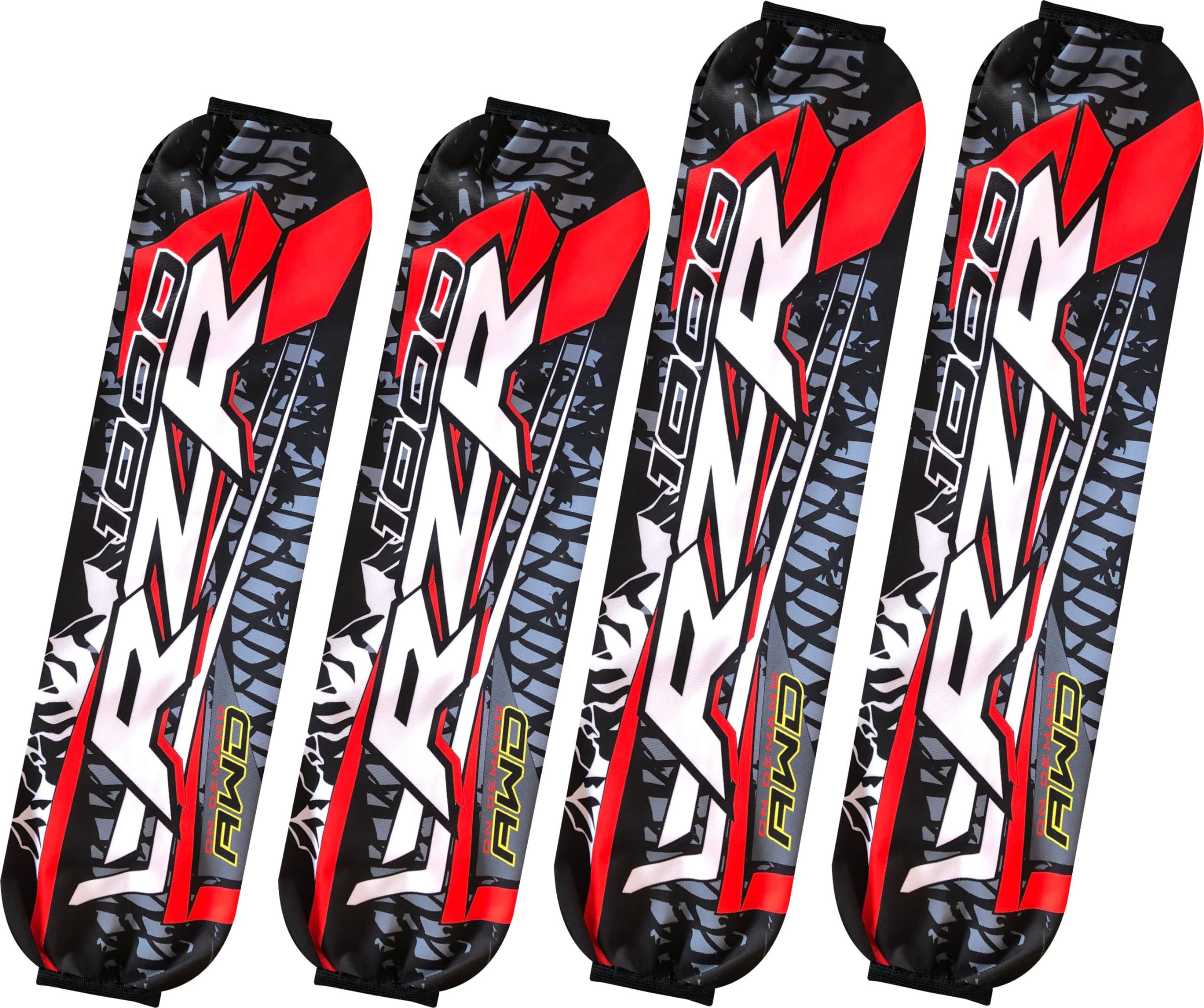 Amazon.com: Shock Covers POLARISfor RZR rs1 All Model 1000 1000r (red ...