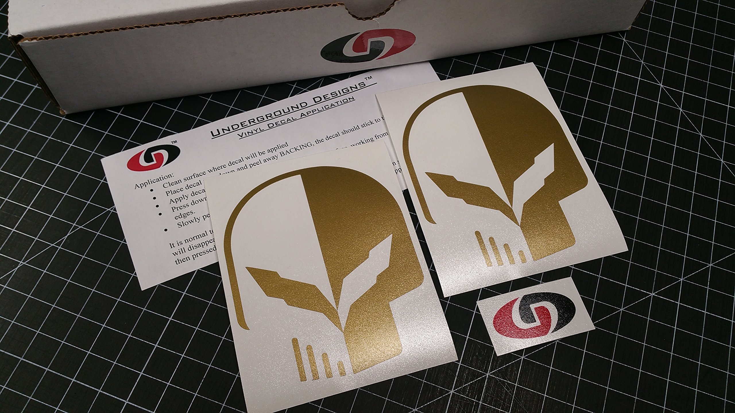 Buy C7 Skull Two-Face Decal Corvette Jake Skull Sticker Z06 Z07 LT1 LT4 ...