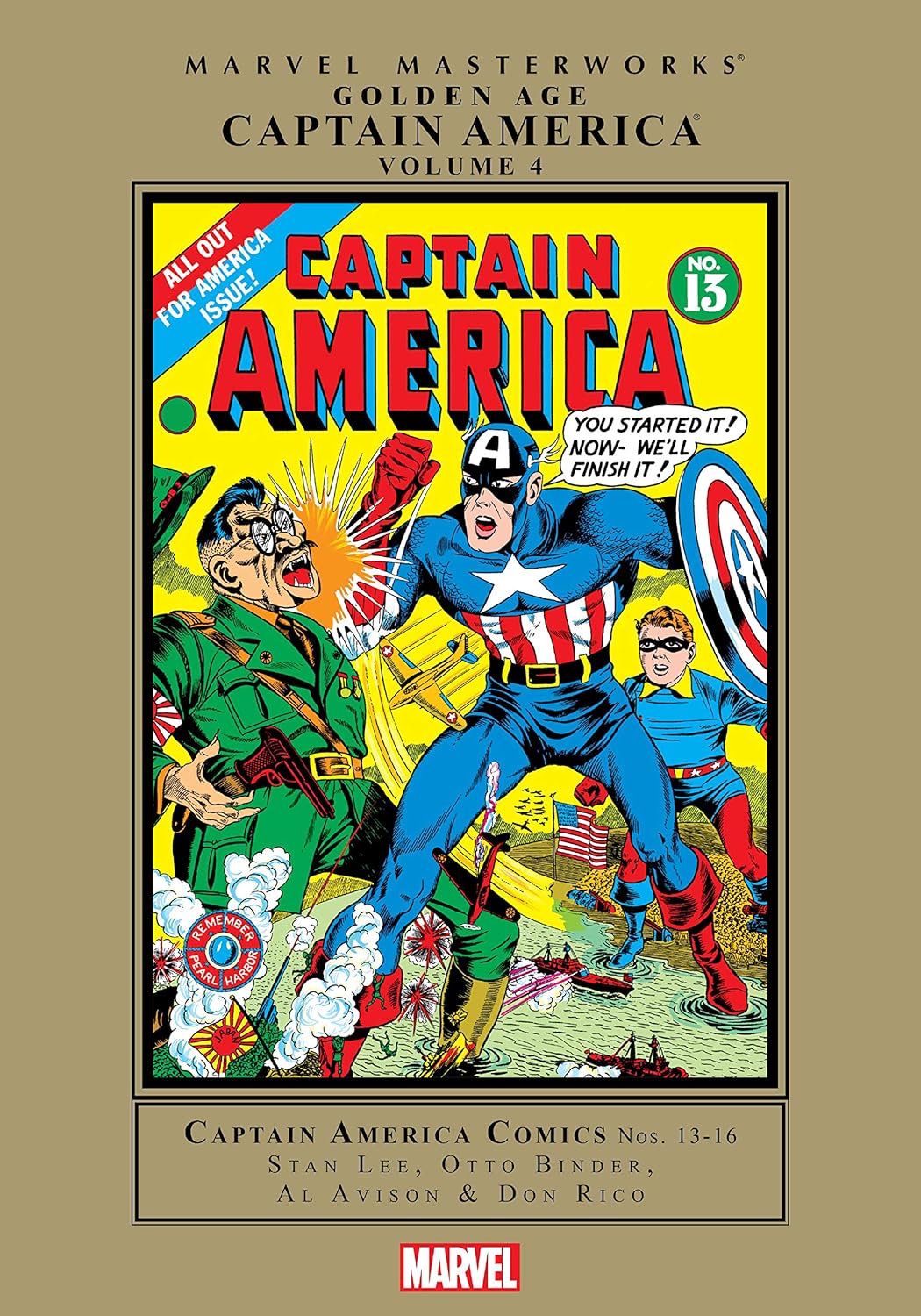 Amazon.com: Captain America Golden Age Masterworks Vol. 4 (Captain ...