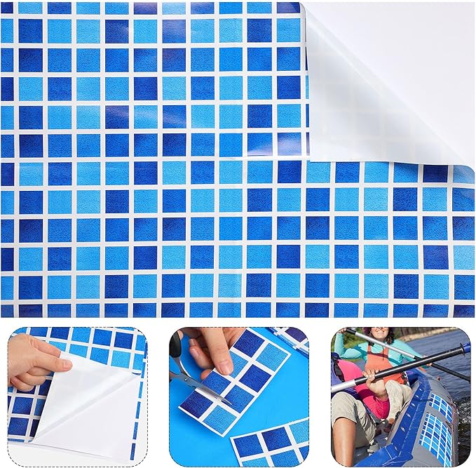 Amazon.com : Syhood Extra Large Pool Liner Repair Patch 2.3 ft x 3.3 ft ...