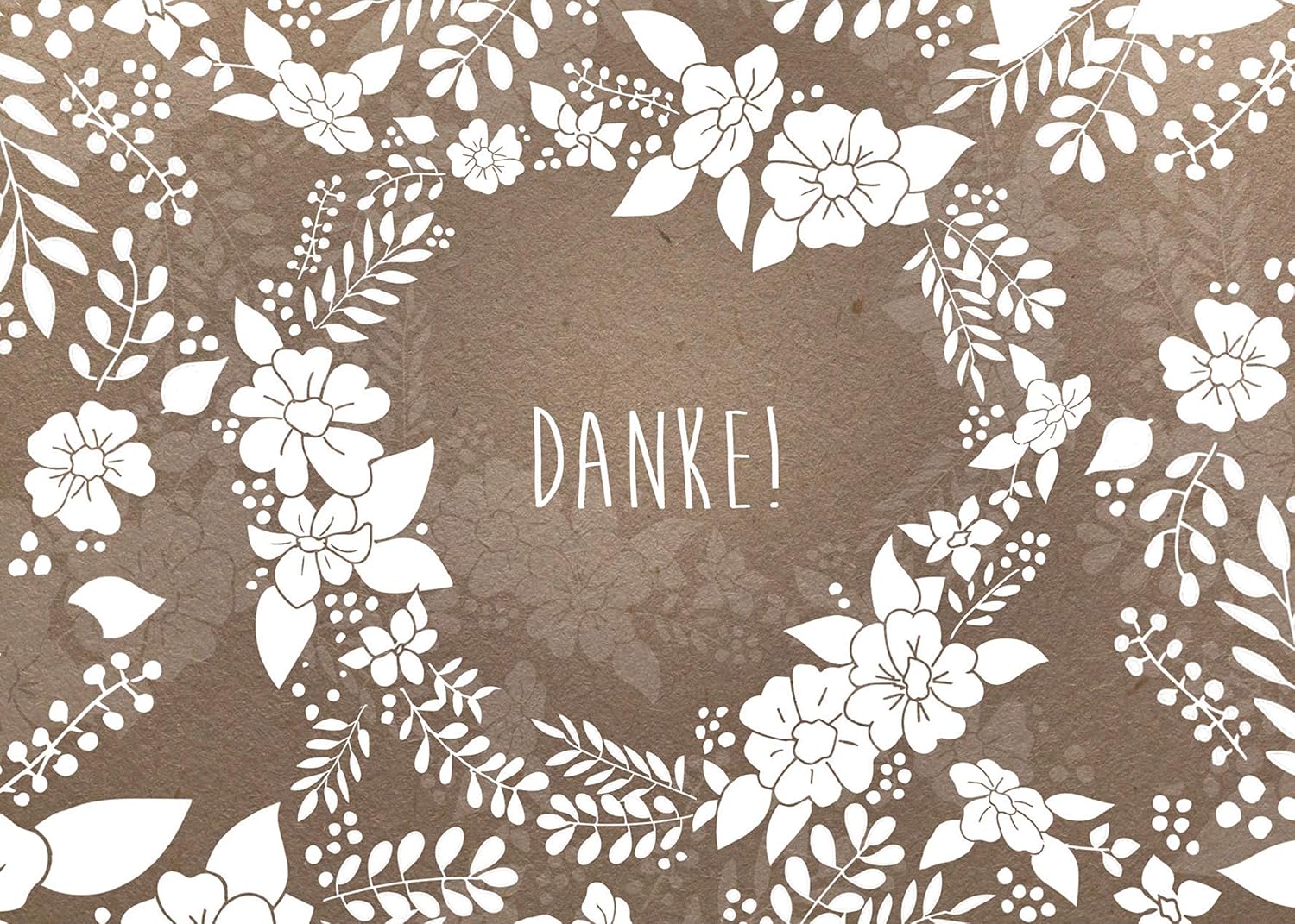 ALPHA-THERMOTEC 50 Dankeskarten, Hochzeit, Geburt, Baby, Geburtstag ...