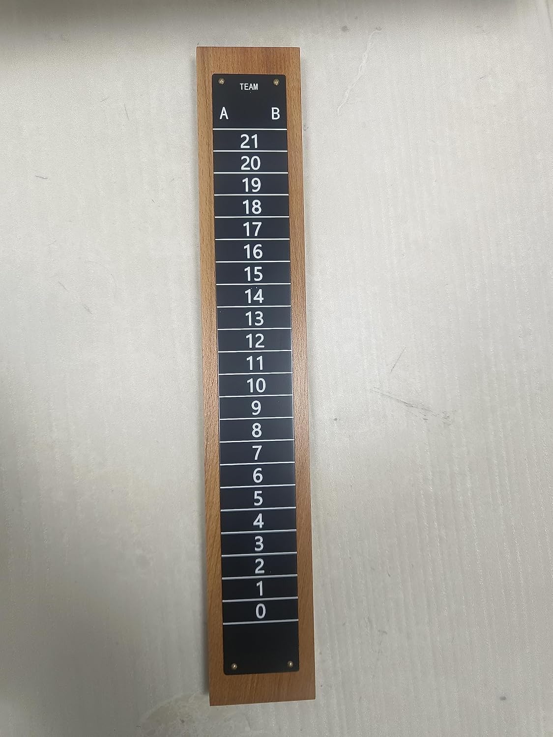 Amazon.com: New valley warbler Steel Scoreboard Nailed on a Beech Board ...
