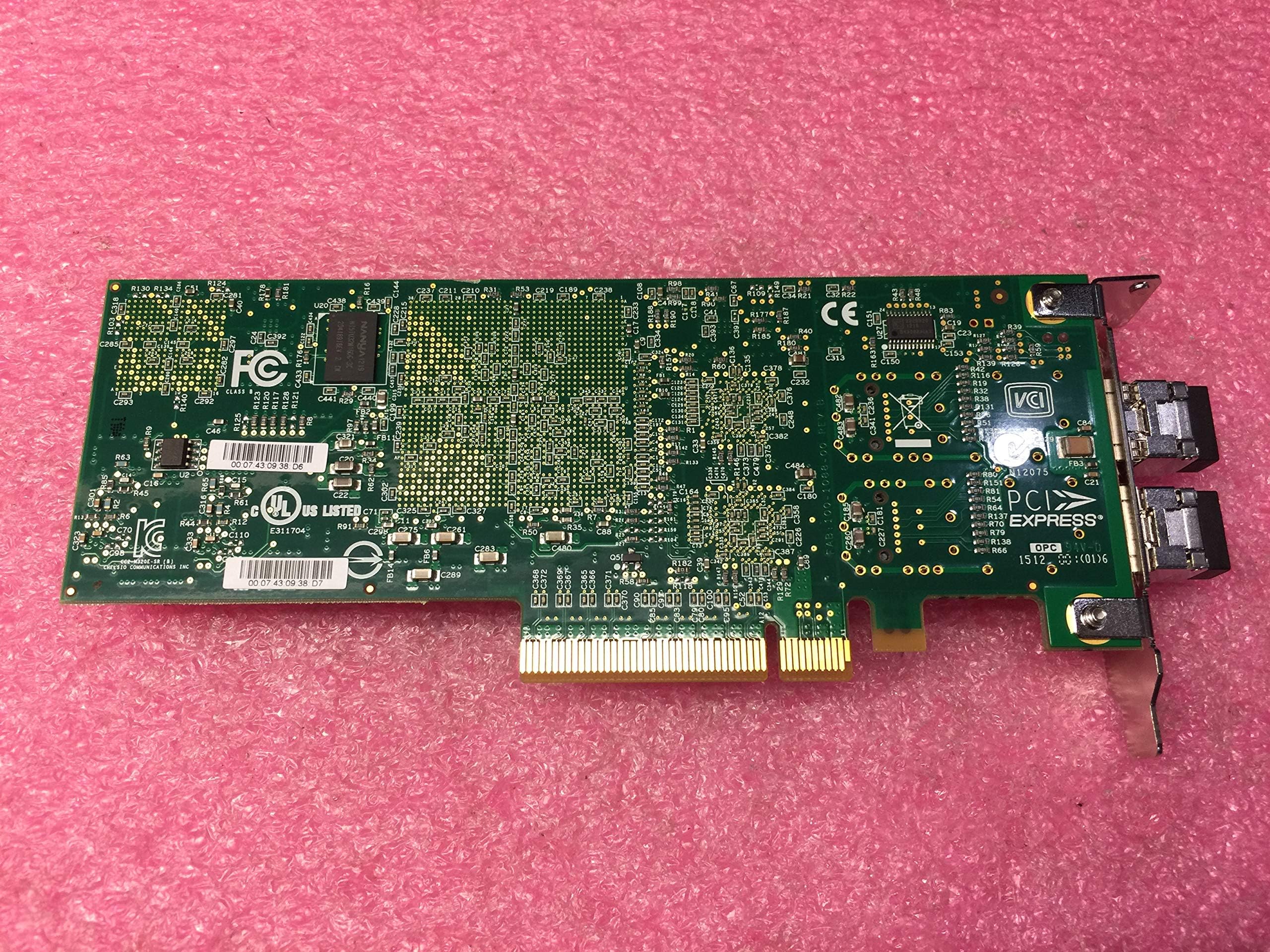 Amazon.com: Chelsio CC2-N320E-SR Dual Port 10Gb PCIe x8 Ethernet Half ...