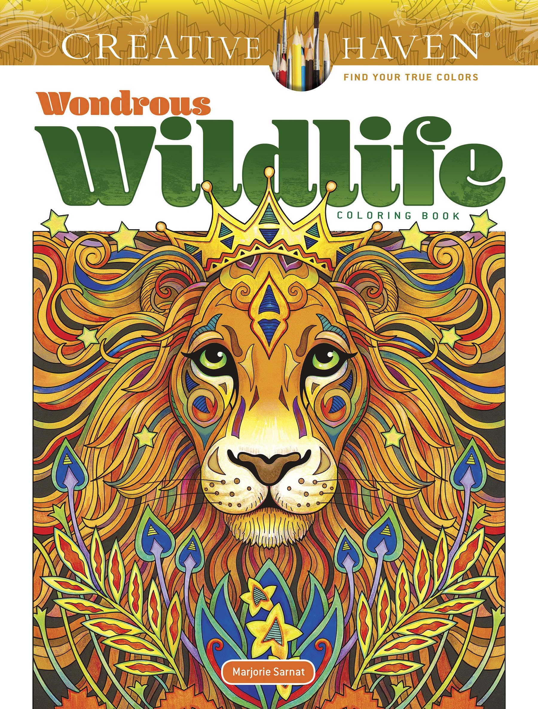 Amazon.com: Creative Haven Wondrous Wildlife Coloring Book; Journey ...