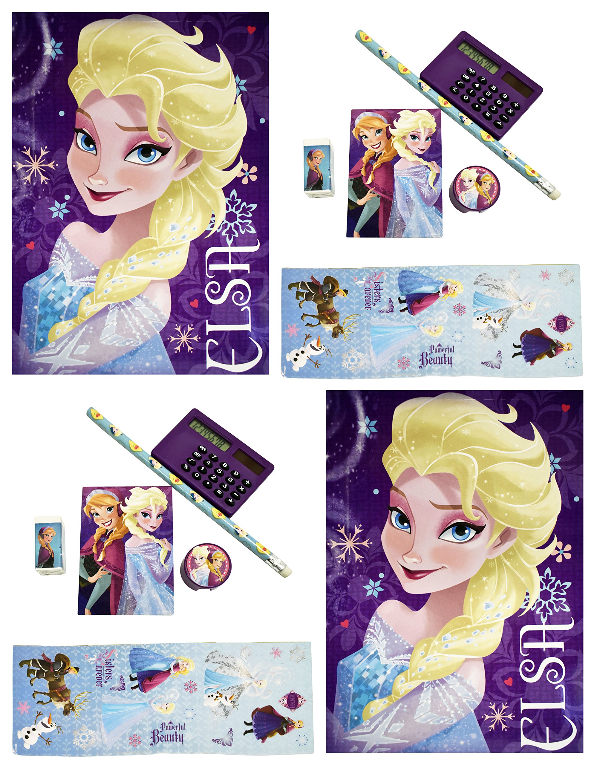 Set Of 2 Frozen School Supply Sets Features Elsa Anna | Desertcart INDIA