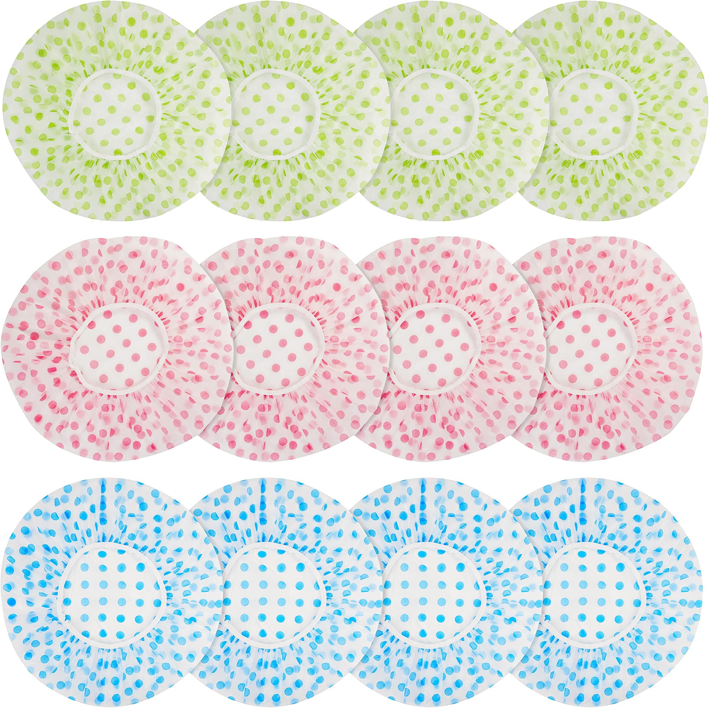 Amazon.com : MZD8391 Shower Cap, Reusable Shower Hat Bath Caps ...