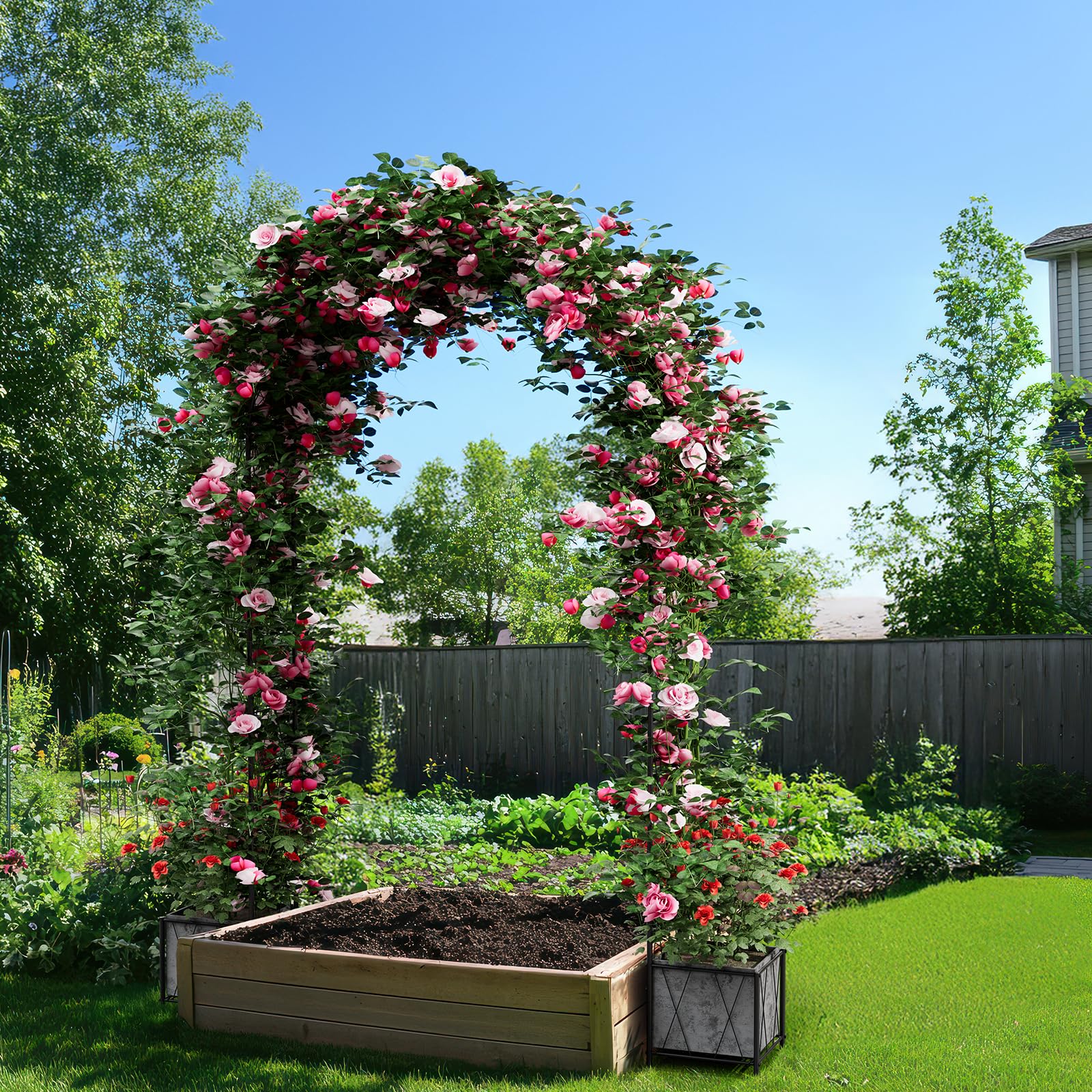 Snapklik.com : Garden Arch Arbor Trellis