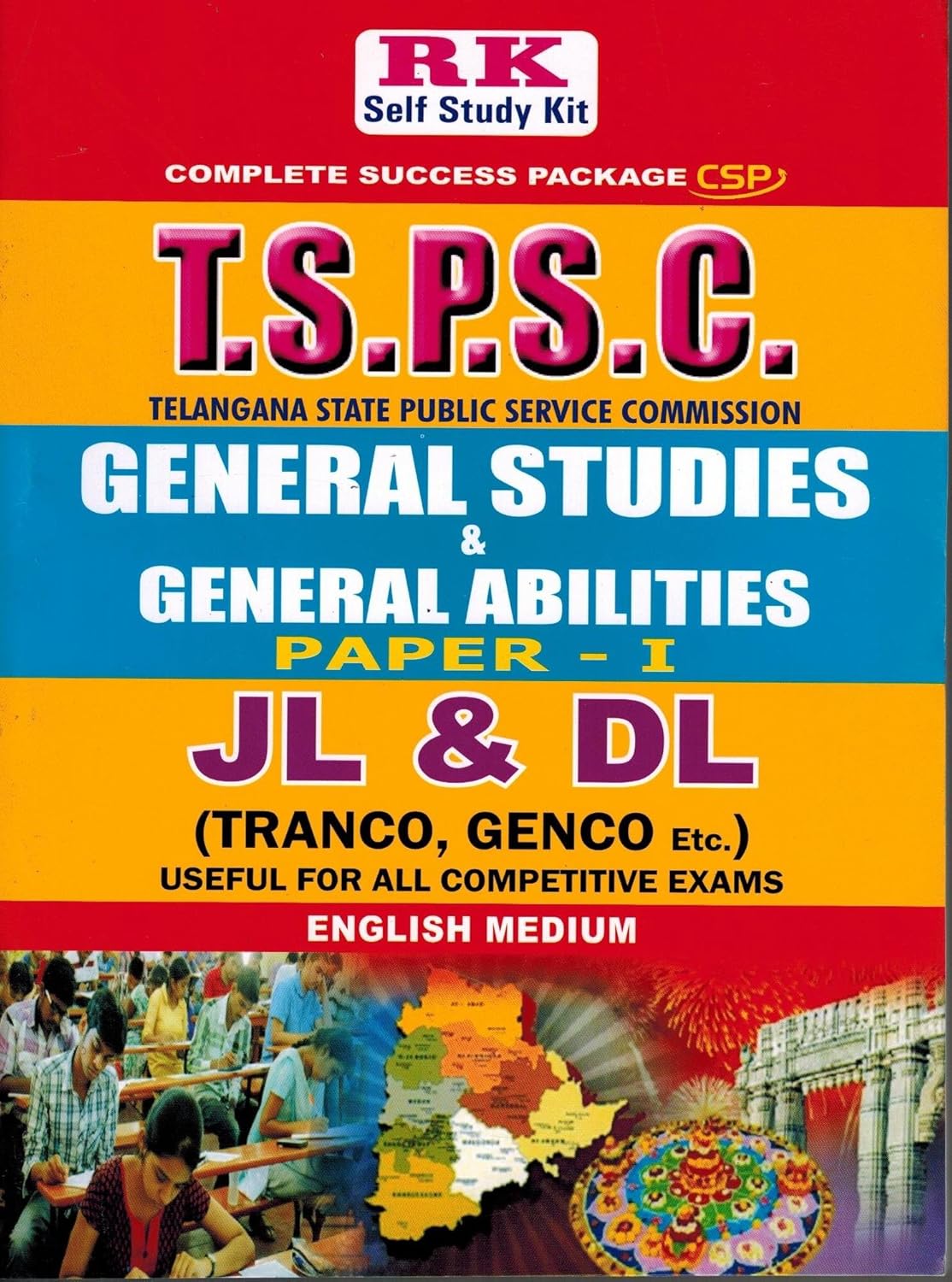 Buy TSPSC General Studies & Menal Ability Paper-I JL & DL ( TRANCO ...
