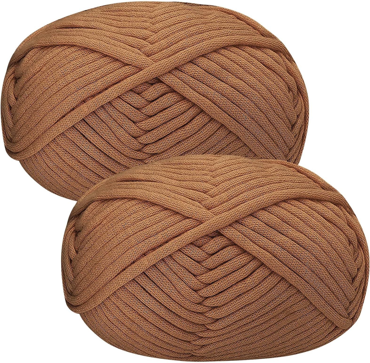 Chunky Yarn for Crochet,Cotton Yarn Thick Wool for Crochet 2x50g ...