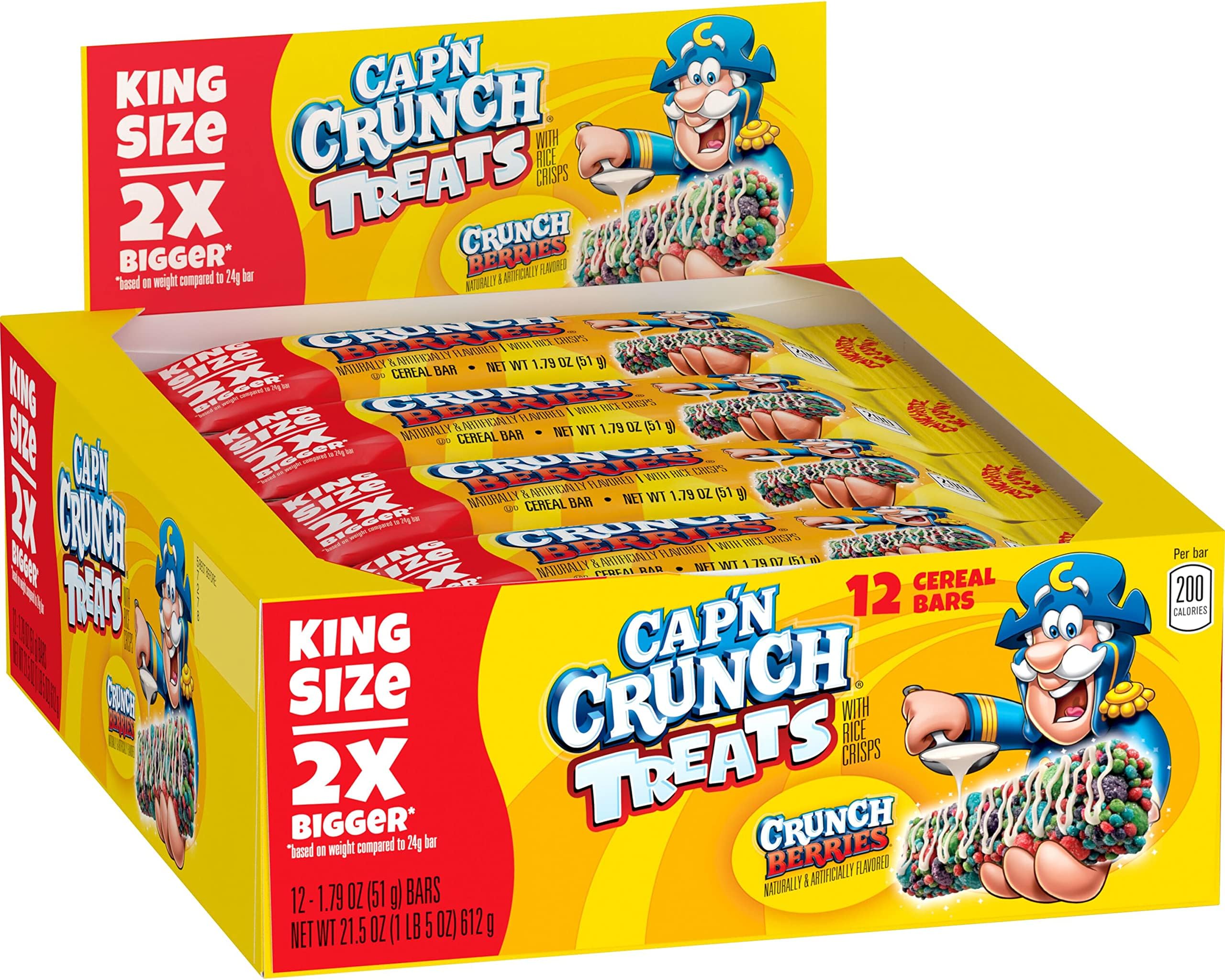 Amazon.com: Quaker Captain Crunch Treat bar, 0.84 Oz, 8 Ct