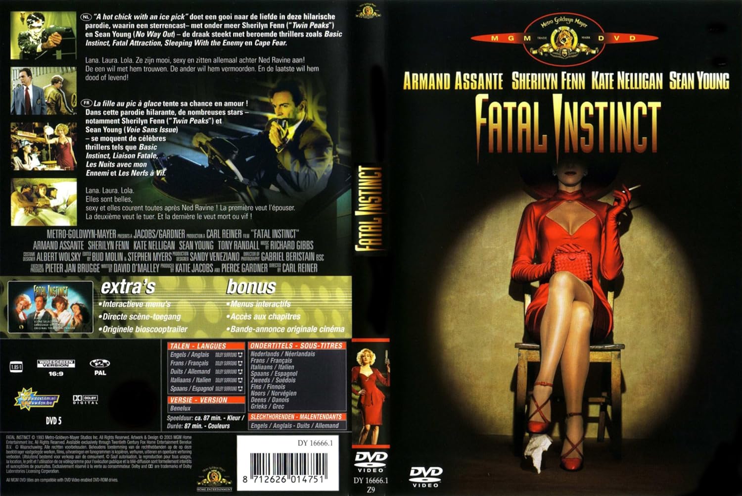Fatal Instinct [Import USA Zone 1]: Amazon.de: DVD & Blu-ray