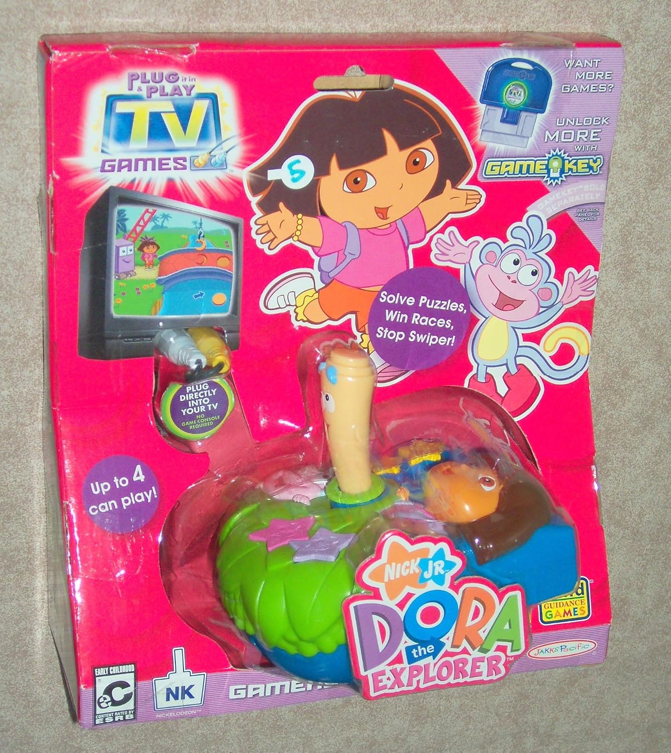 Amazon.com: Jakks Dora the Explorer TV Game : Toys & Games