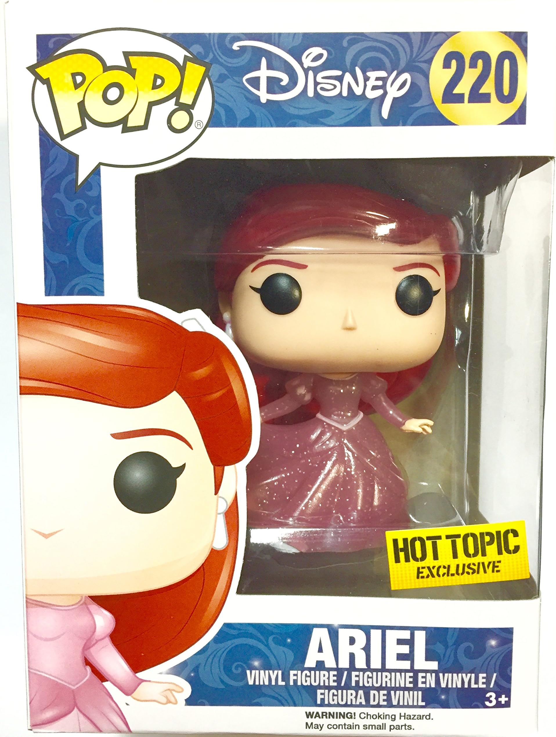 Amazon.com: Funko POP Disney: Ultimate Princess - Ariel,Multicolor ...