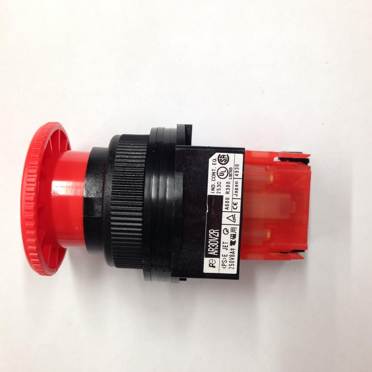 Fuji, AR30V1R-01R, 30MM Push-Lock,Turn-Reset 1NC: Amazon.com: Industrial & Scientific