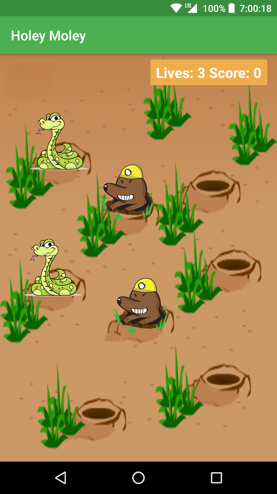 Holey Moley - Whack A Mole Game - App on Amazon Appstore