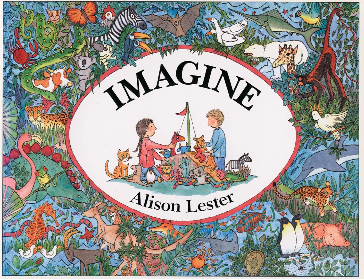 Amazon.com: Imagine: 9780395669532: Lester, Alison: Books