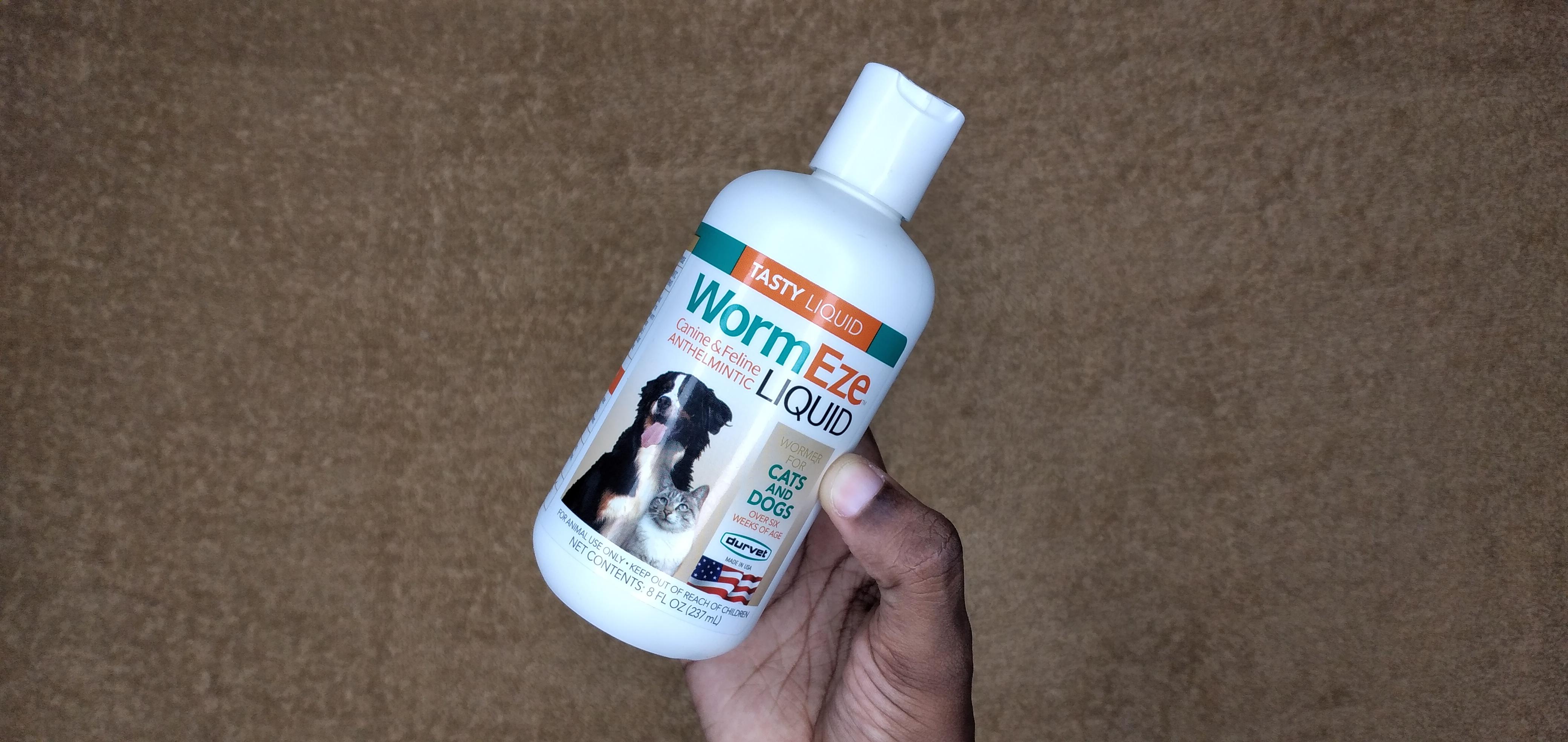 Watch Durvet WormEze Liquid Canine & Feline Antihelmintic on Amazon Live