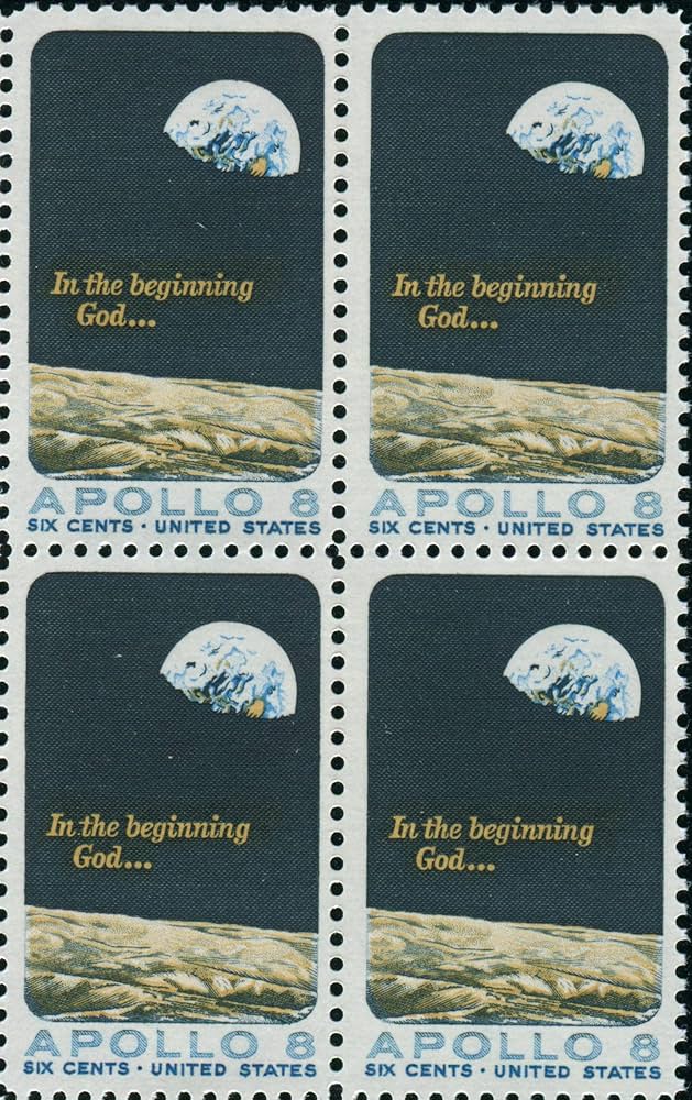 Apollo Moon Stamp
