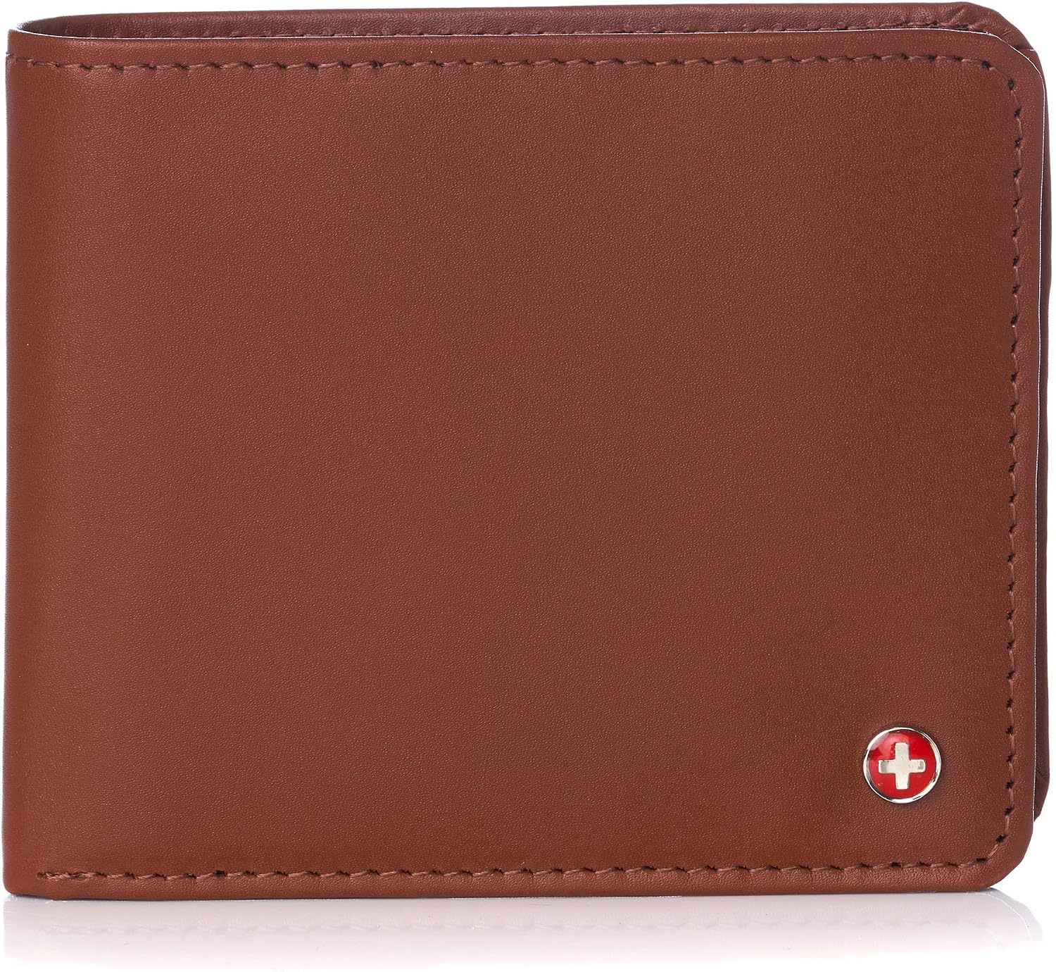 Amazon.com: Alpine Swiss RFID Mathias Mens Wallet Deluxe Capacity ...