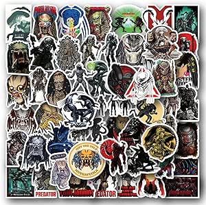 The Predator Stickers,50 PCS Movie Graffiti Vinyl Waterproof Decals for ...