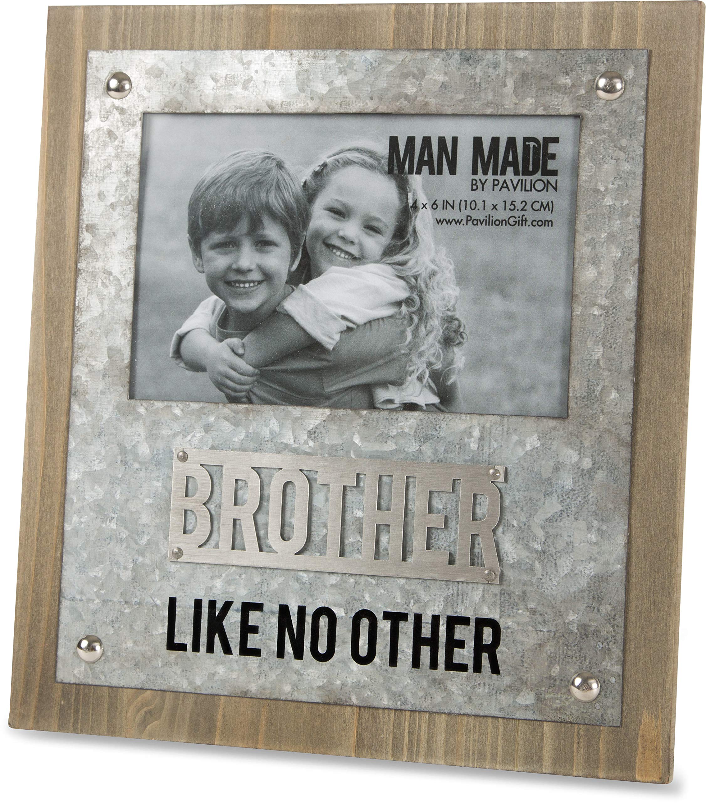 Amazon.com - Pavilion - Brother Like No Other - Wood and Metal 4x6 ...