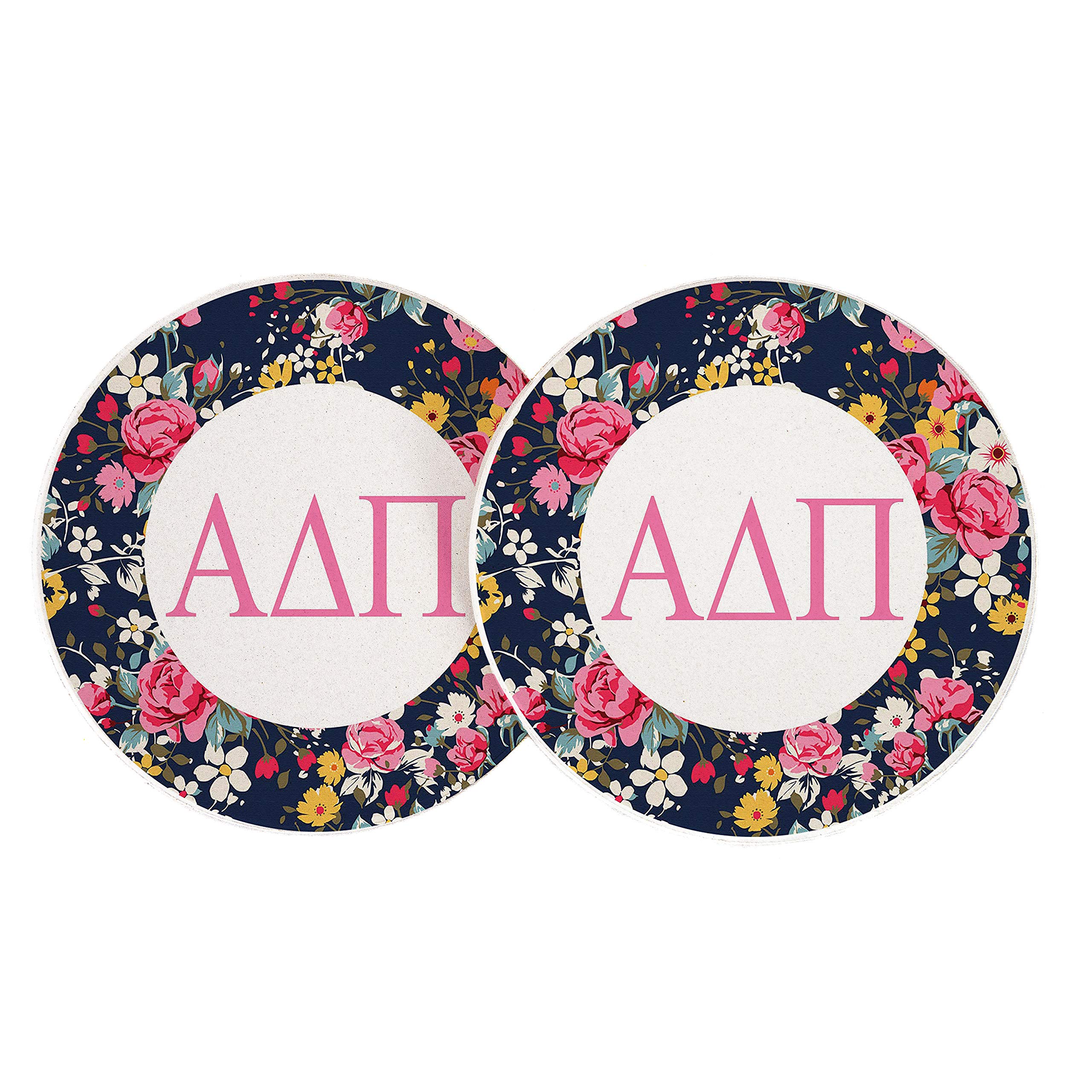 Amazon.com: Desert Cactus Alpha Delta Pi Car Cup Coaster Sorority ...