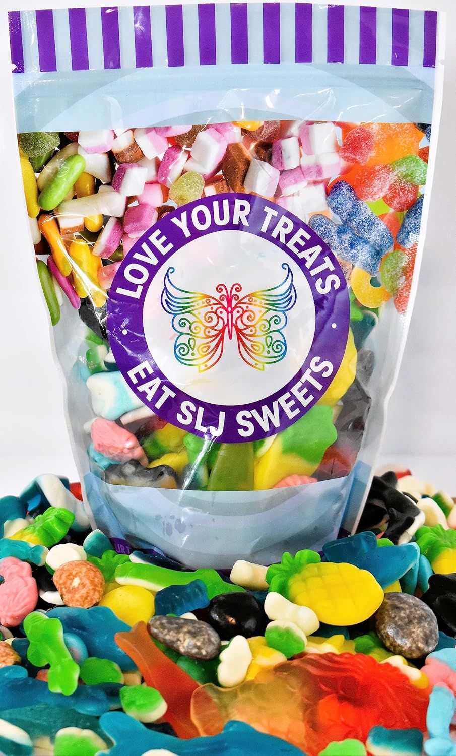 1kg Sea Life Mix (Sea Creatures) - Large Bag of Chewy, Gummy, Candy ...