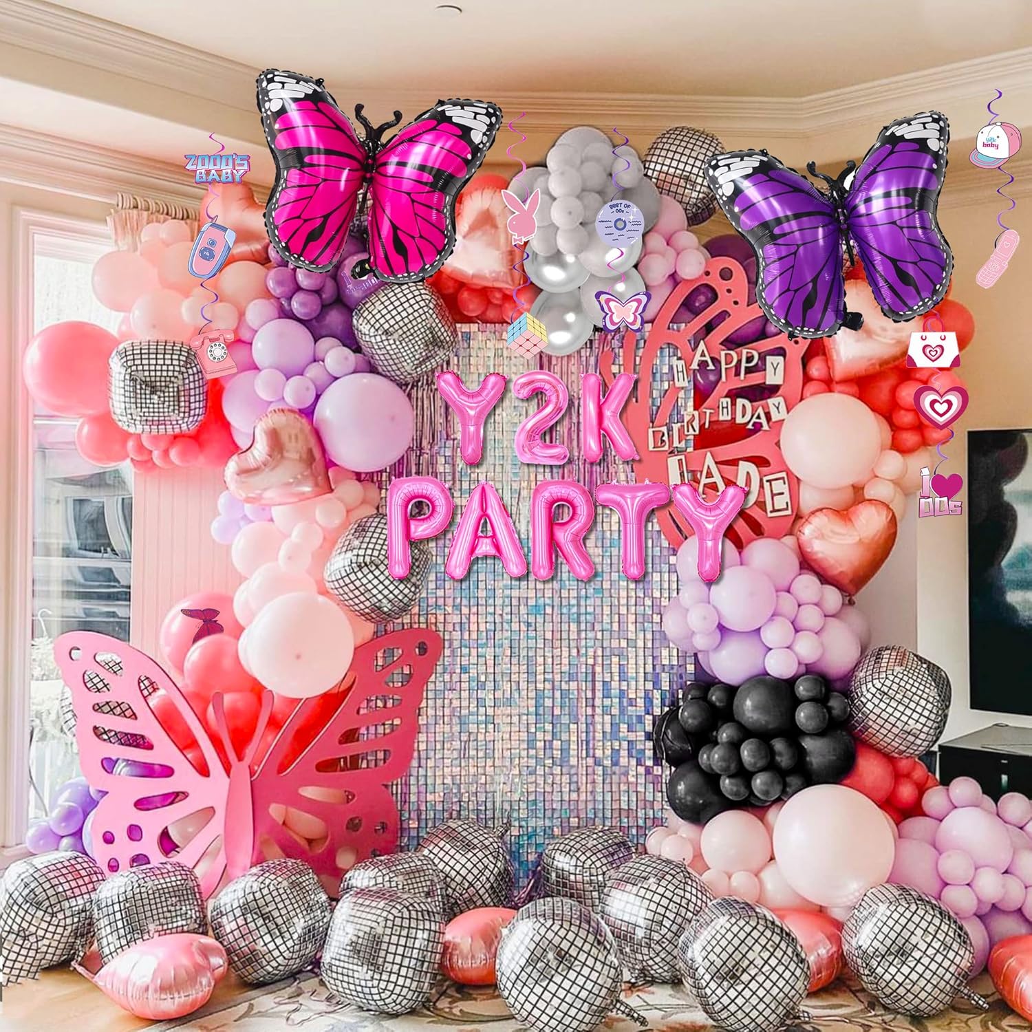 Amazon.com: LaVenty 45 PCS Y2k Party Decorations Bratz Party ...