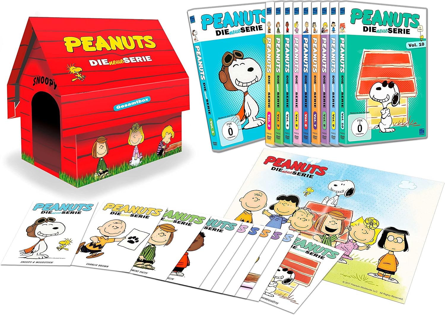 Peanuts - Die neue Serie - (Vol. 01 - Vol. 10) [HA¼ndehA¼tte] [Limited ...