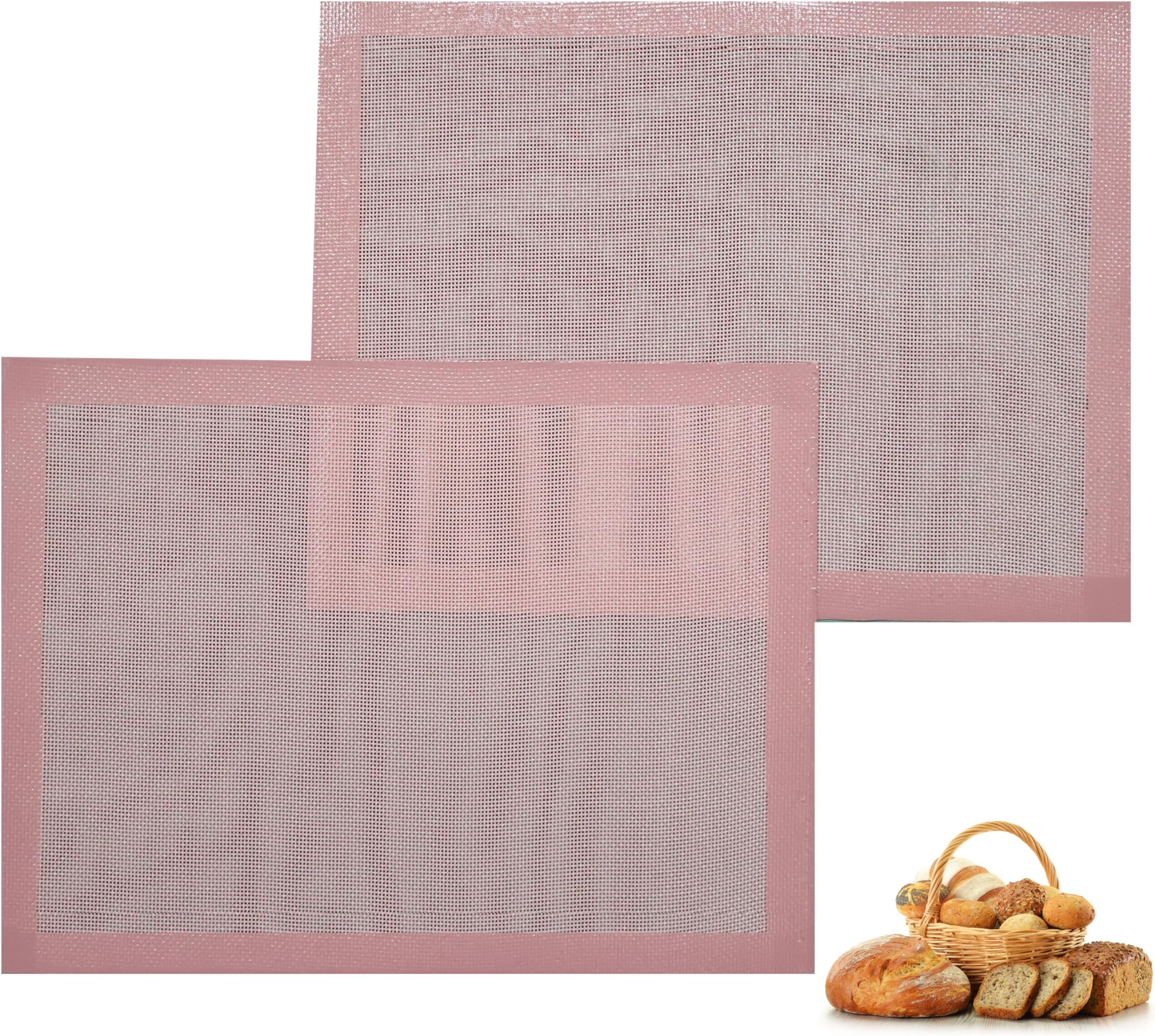 Amazon.com: Silicone Hollow Baking Mat Set 3Pcs NonStick Oven Liner ...