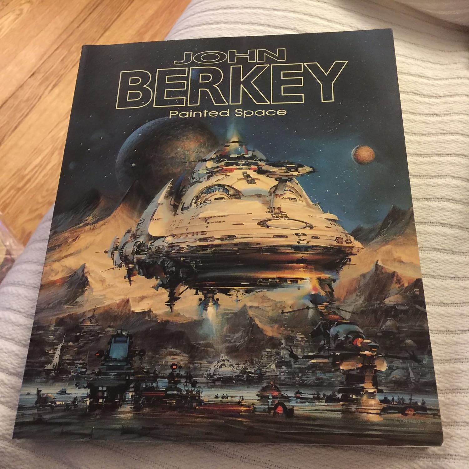 John Berkey Painted Space Berkey John 9780962715419 Amazon Books